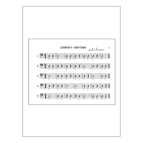 Lições para cello direcionados para aprimoramento da leitura e ritmo ...