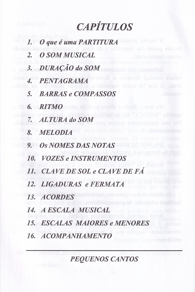 A Escrita Musical: Uma Introdução de Isolde Frank - A Escrita Musical ...