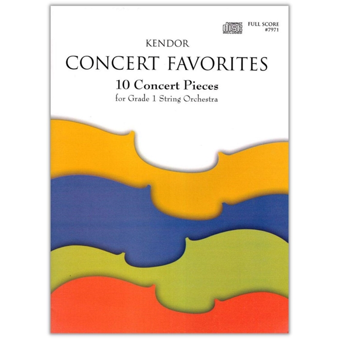Concert Favorites (Regente+Partes) - 1O Concert Pieces For Grade 1 ...
