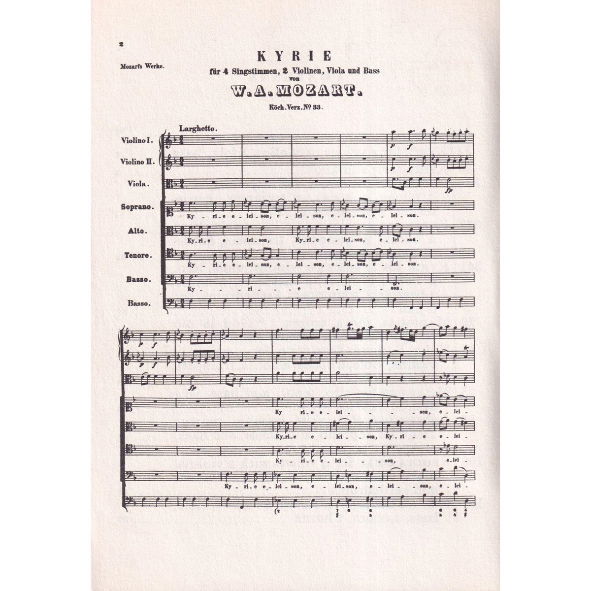Kyrie, Te Deum, Veni, Regina Coeli And Hymns ( study score ) - Kyrie ...