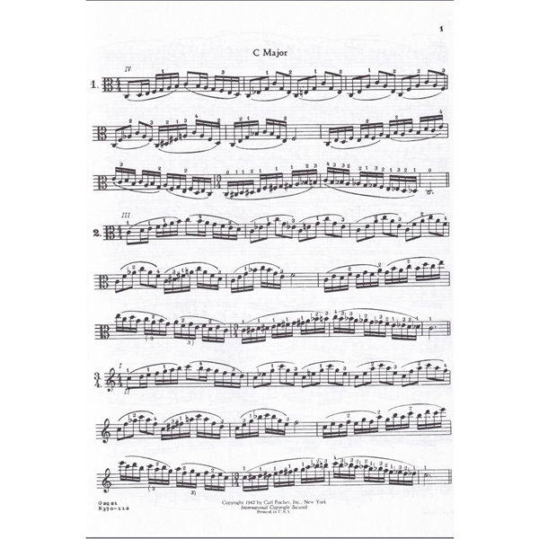 escalas para viola Carl Flesch metodo de escalas - Scale System - Viola ...
