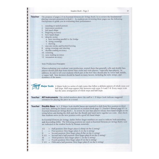 Essential Elements For Strings - Teacher's Manual Book 2 - Essential Elements For Strings ...