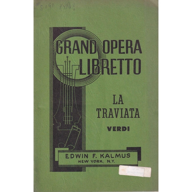 La Traviata - Libretto ( Em Italiano E Ingles) - La Traviata - Libretto ...