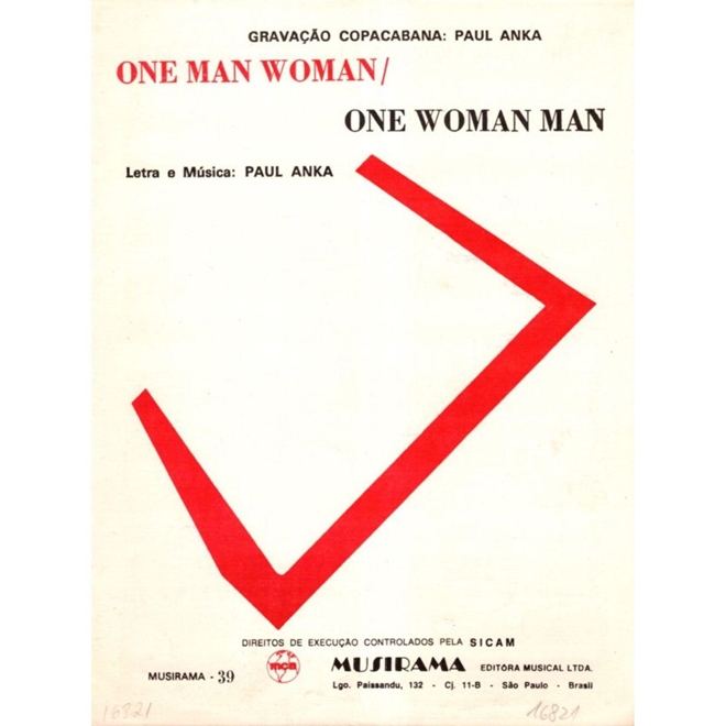 One Man Woman / One Woman Man (Edição Antiga) - One Man Woman / One ...