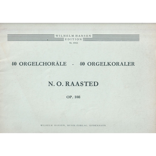 40 Orgelchorale - Op.108 (Edição Antiga) - 40 Orgelchorale - Op.108 ...