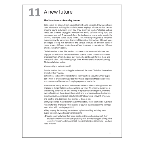 Simultaneous Learning, Livro de música, Aprendizagem, Paul Harris ...