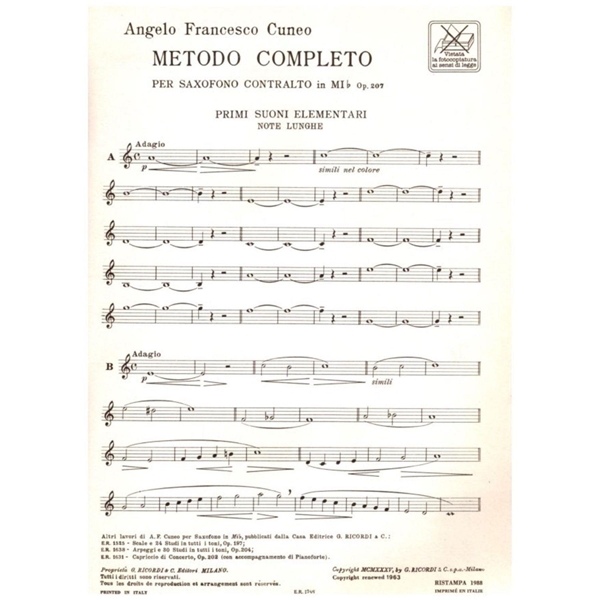 Método Completo (Sax. Contralto Mib - Método Completo (Sax. Contralto ...