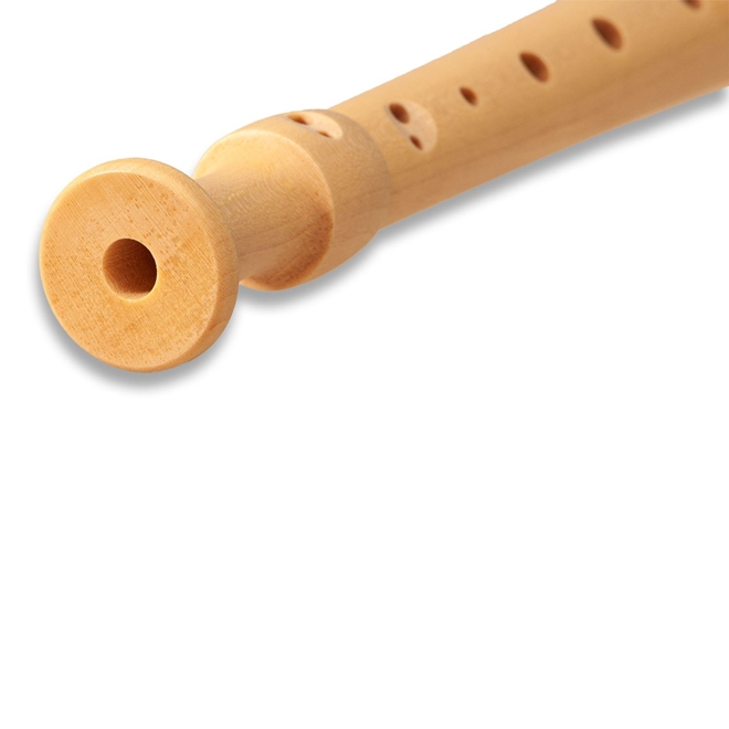 Flauta doce de madeira alemã, Flauta doce soprano Germânica Mollenhauer ...