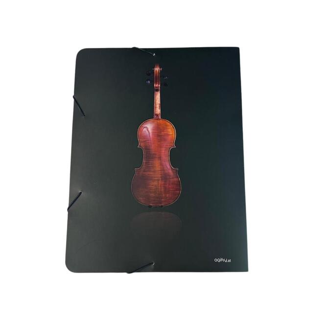 Pasta L plástica A4 com elastico violino. Agifty - Pasta L plástica A4 ...