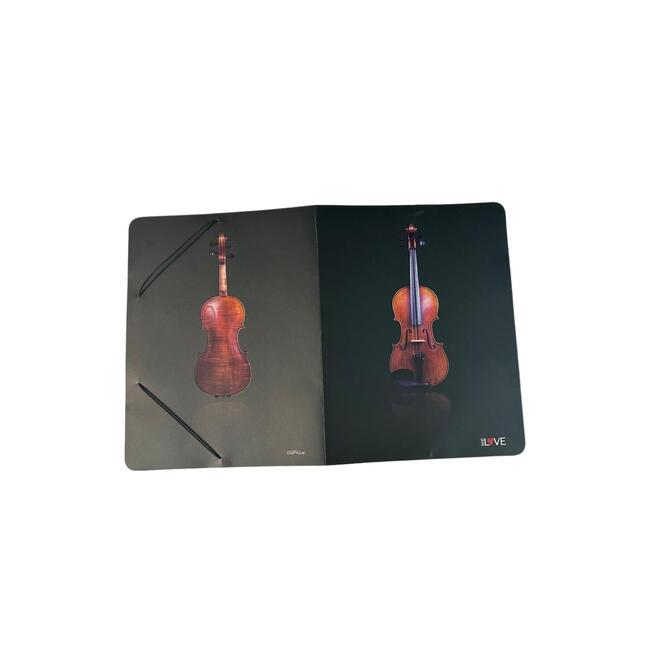 Pasta L plástica A4 com elastico violino. Agifty - Pasta L plástica A4 ...