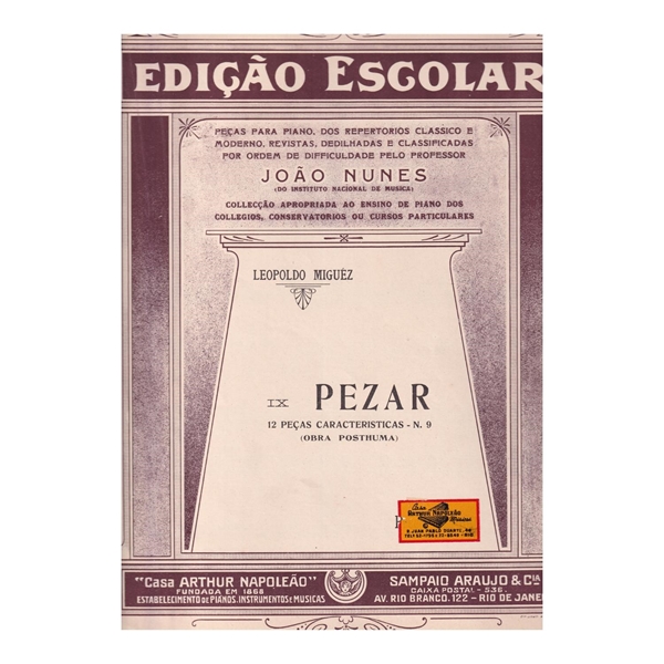 Pezar (Edição Antiga) - Pezar (Edição Antiga) - Fermata