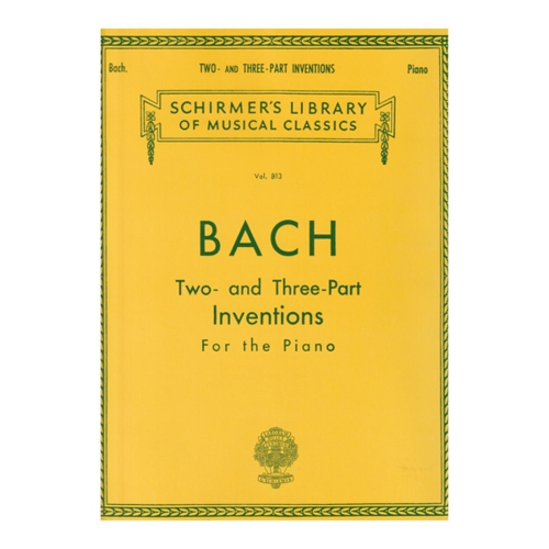 15 invenções de duas e três partes de Bach - G.Schirmer - 15 Two- and ...