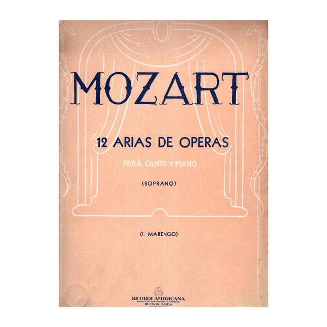 12 Arias De Operas (Soprano) - 12 Arias de Operas (Soprano) - Edição ...