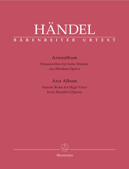 Album de árias da óperas de Handel para Canto (voz feminina aguda) e ...
