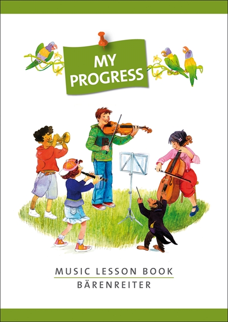 Music Lesson Book anotações de lições - Music Lesson Book - Barenreiter