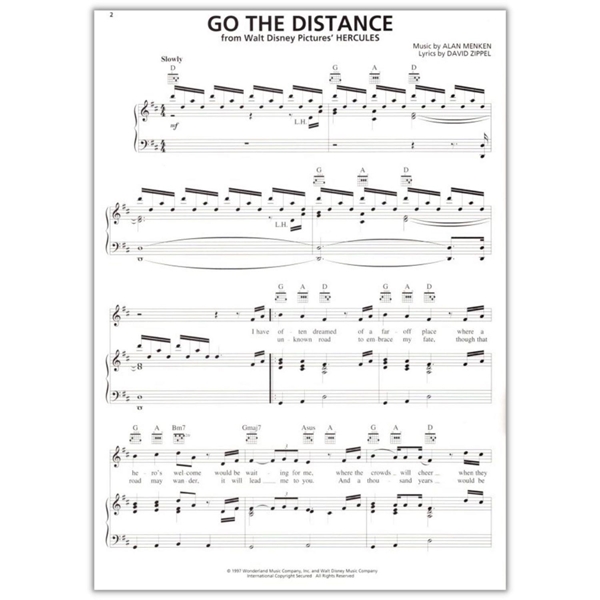 Go The Distance - Disney`S Hercules - Go The Distance - Disney`S ...