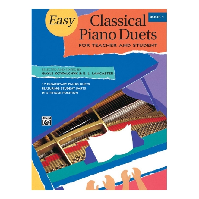 Easy Classical Piano Duets For Teacher And Student Book 1 duo para ...