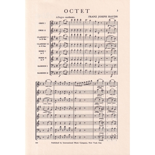 Octet In F Maj-Score - Octet In F Maj-Score - International