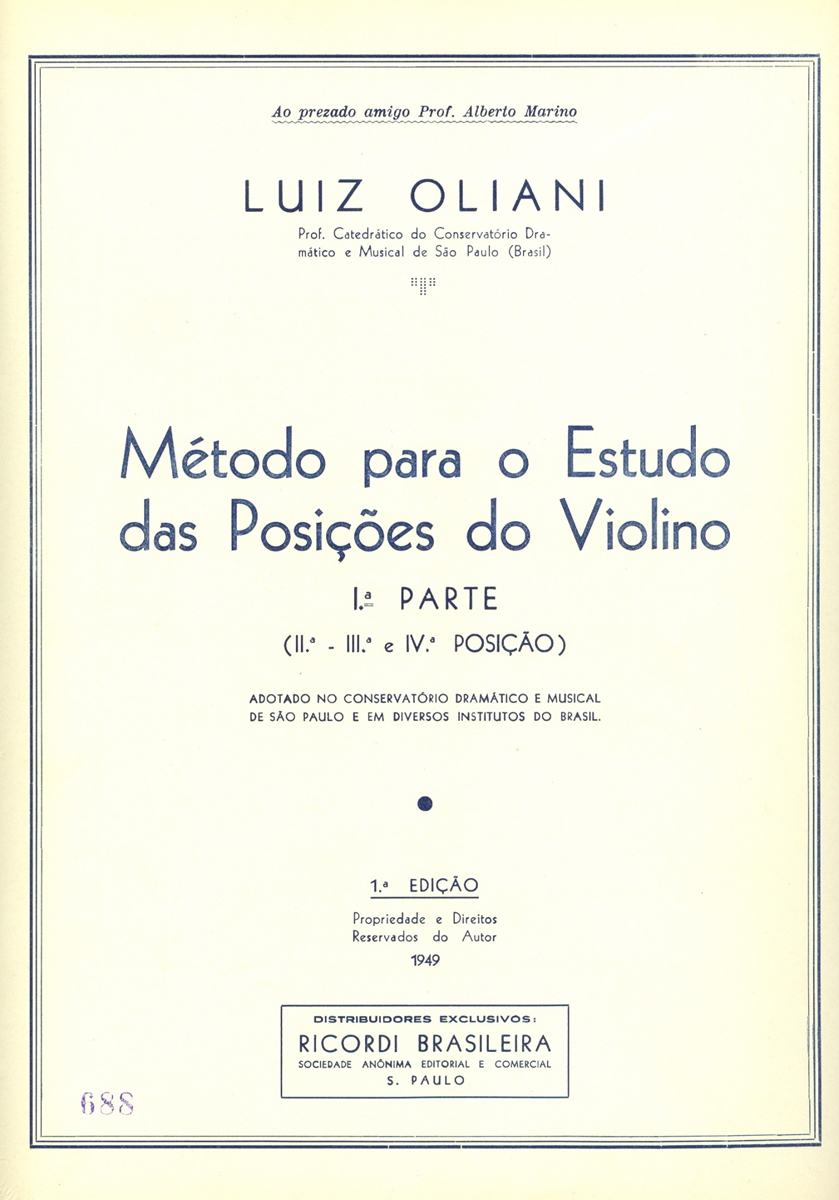 Método Para O Estudo Das Posições - Parte 1 violino - Método para o ...