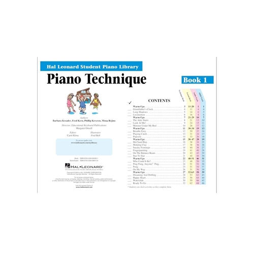 Piano Technique - Book 1 Técnica De Piano método de piano - Piano ...
