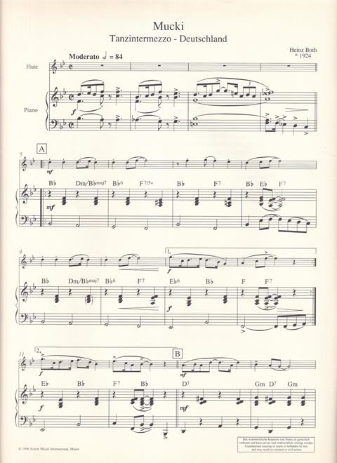 Dancing Flute - Dancing Flute - Schott