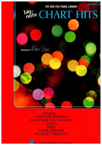 Chart Hits - Big Note - Arranjos de Dan Fox para piano e voz - Chart ...