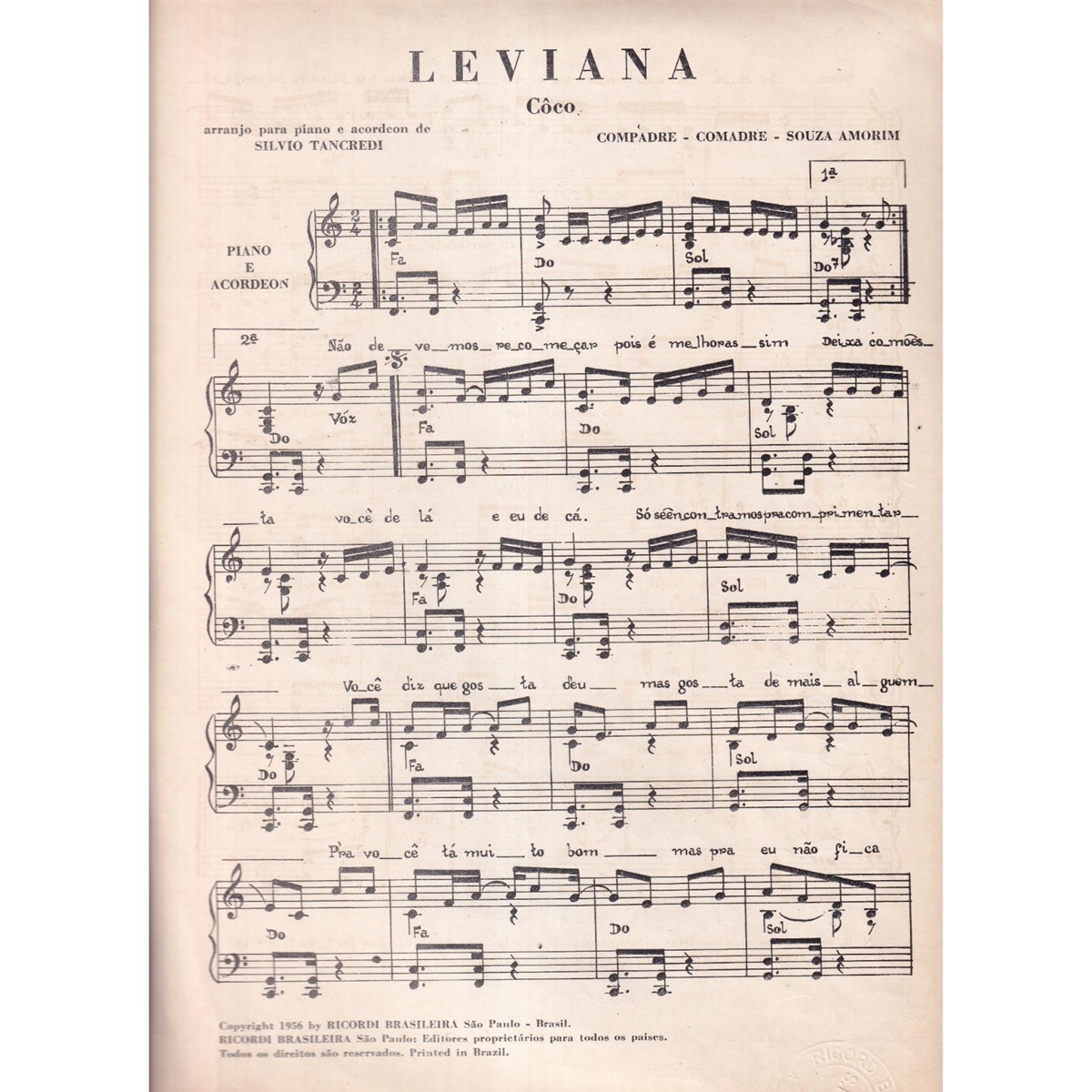 Leviana - Leviana - Ricordi