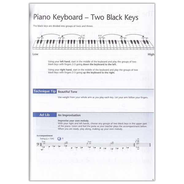 Adult Piano Method Book 1 - Metodo Adulto Para Piano - Hal Leonard ...