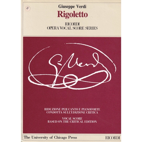 Rigoletto - Vocal Score - Rigoletto - Vocal Score - Ricordi