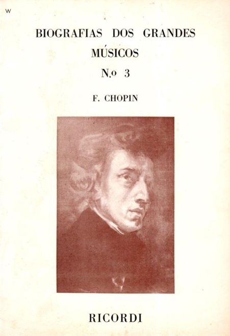 Chopin - Poster Com Biografia - Chopin - Poster Com Biografia - Ricordi