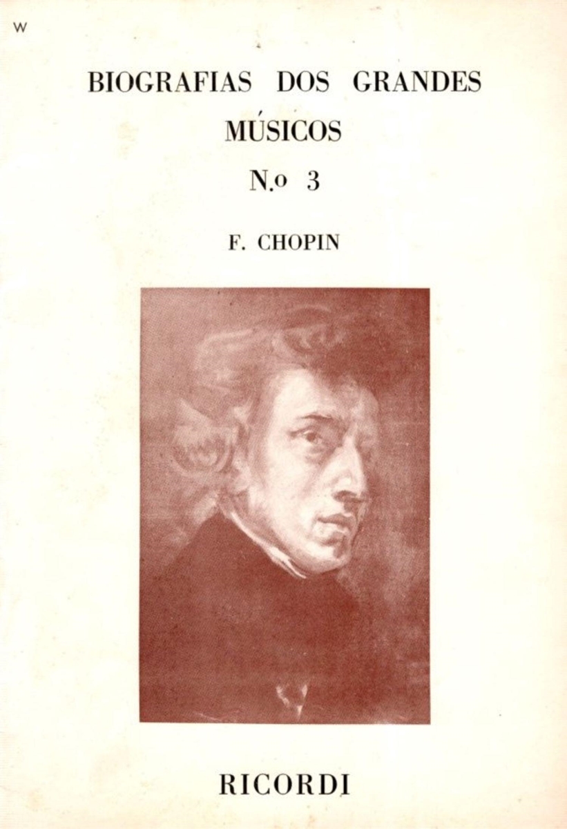 Chopin - Poster Com Biografia - Chopin - Poster Com Biografia - Ricordi