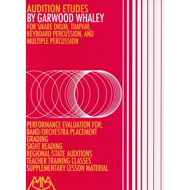 Audition Etudes For Snare Drum, Timpani, Keyboard Percussion And Multiple Percussion - Audition ...