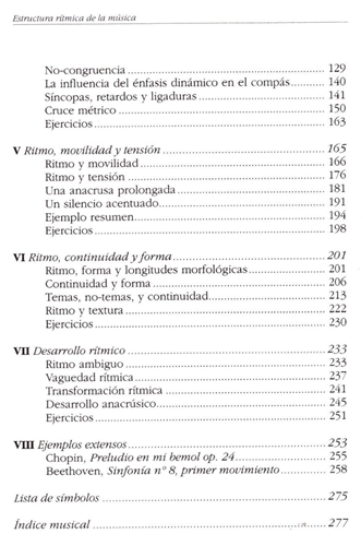 Estructura Ritmica De La Musica, Estrutura Rítmica da Música, de ...