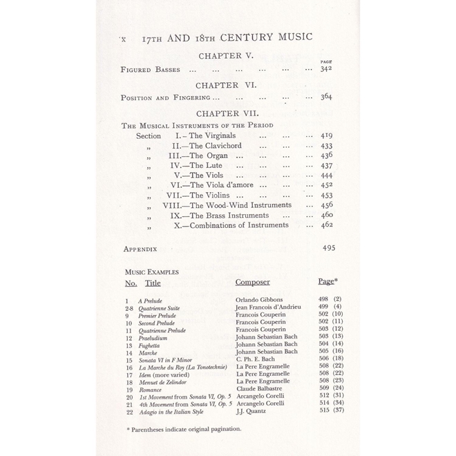 The Interpretation Of The Music Of The 17Th And 18Th Centuries - A ...