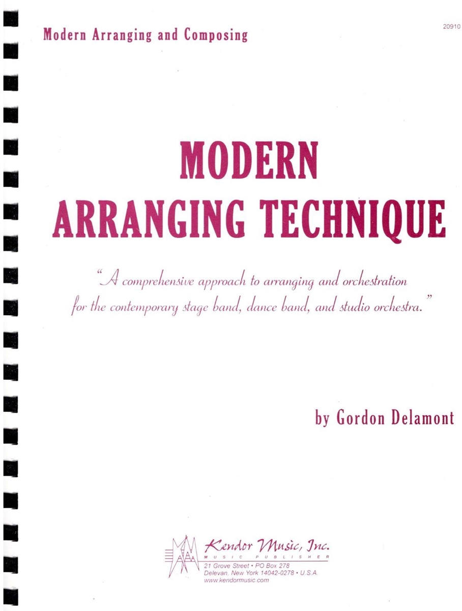 Modern Arranging Technique, Técnica de arranjo moderna de Gordon ...