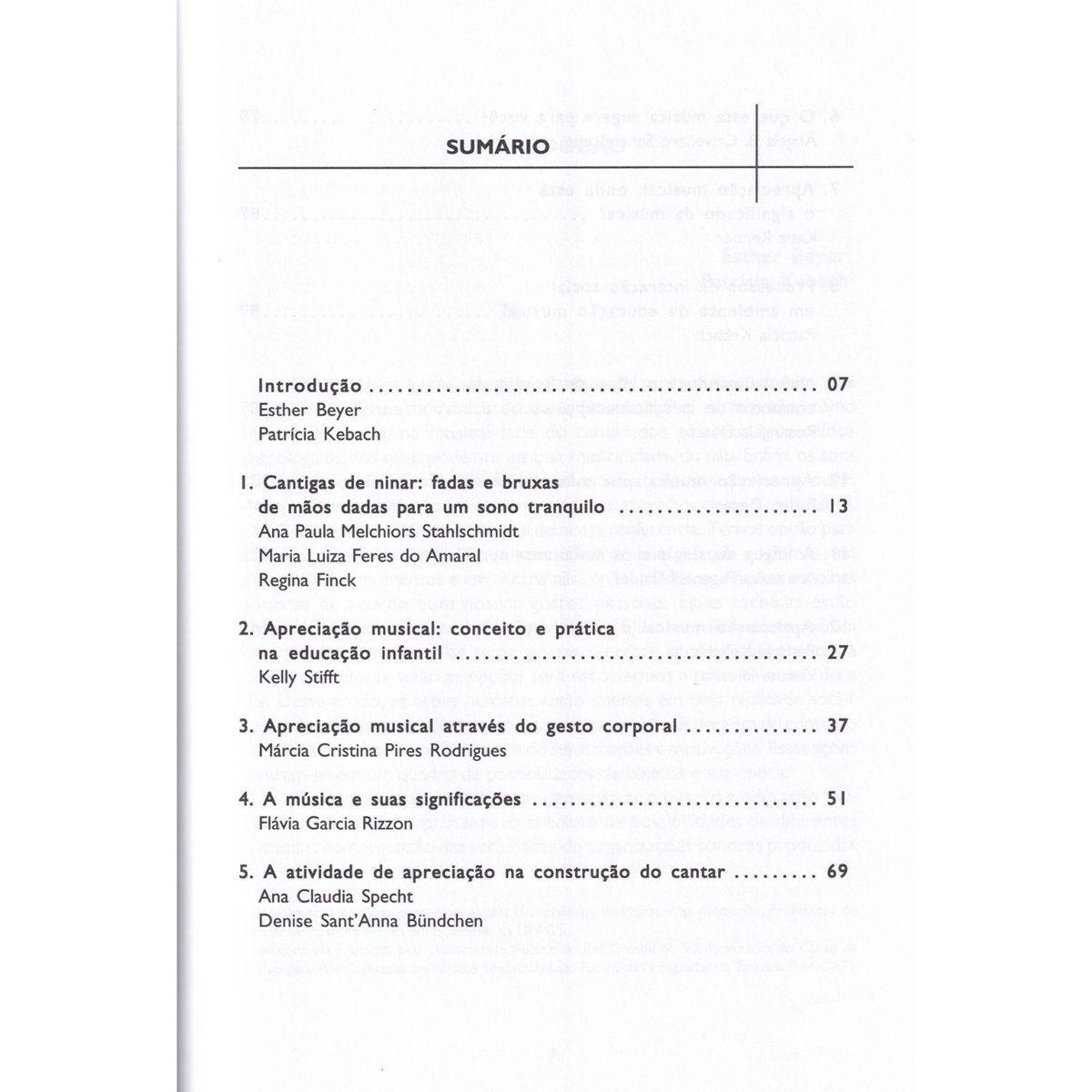 Pedagogia da Música - Experiências de Apreciação Musical dos ...