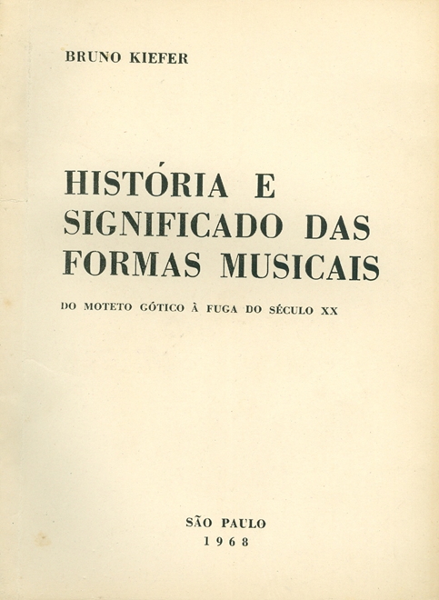 História E Significado Das Formas Musicais (Edição Antiga) - História E ...