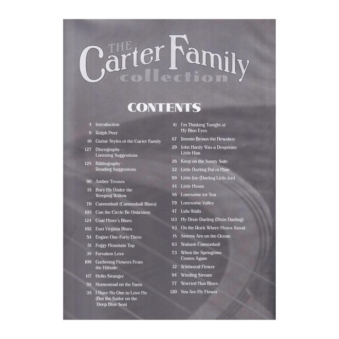 A coleção da família Carter - The Carter Family Collection - Hal Leonard