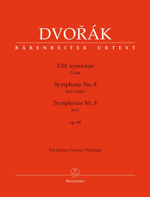 Dvorak - Sinfonia n.8 para orquestra - Barenreiter - Symphony no. 8 G ...