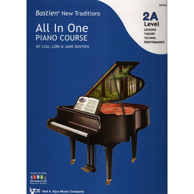 All in One Piano Course level 2A - Lessons, Theory, Technic ...