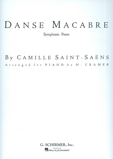Camille Saint-Saens - Danse Macabre dança macabra - Danse Macabre - G ...