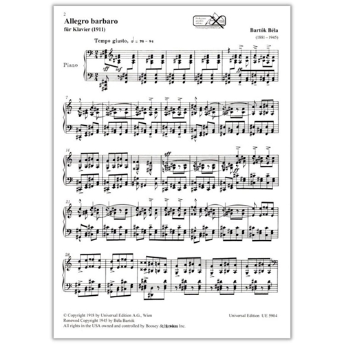 Allegro Barbaro - Allegro Barbaro - Universal