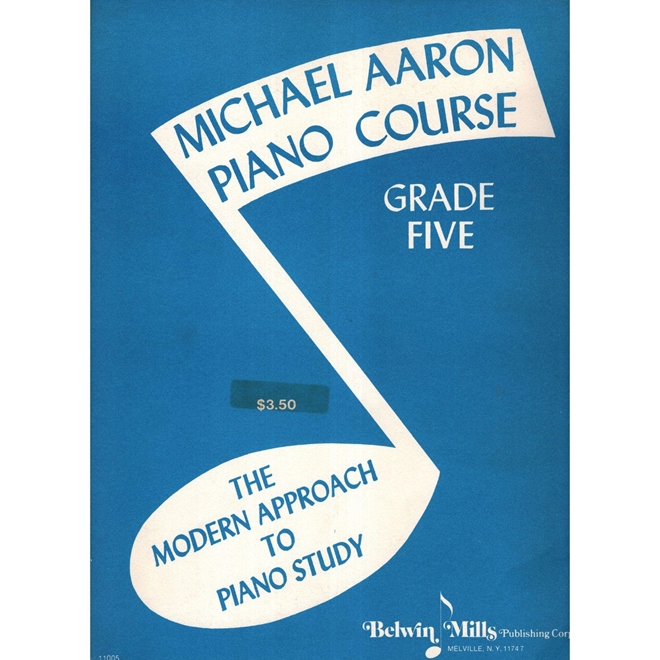 Michael Aaron Piano Course - Grade 5 - Exemplr Antigo - Michael Aaron Piano Course - Grade 5 ...
