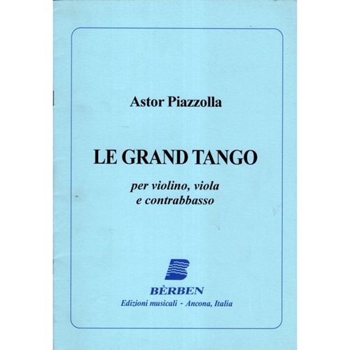 Le Grand Tango (Violino,Viola,Contrabasso) - Score - Composição de ...