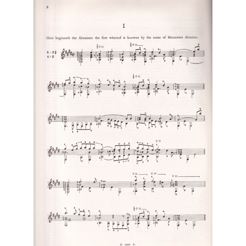 Varietie Of Lute-Lessons - Vol. 2 - Almaines Dowland violão - Varietie ...