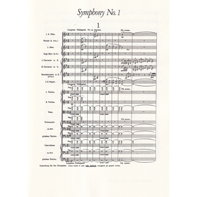 Sinfonias N.1,2 em partitura completa - Symphonies N.1,2 In Full Score ...